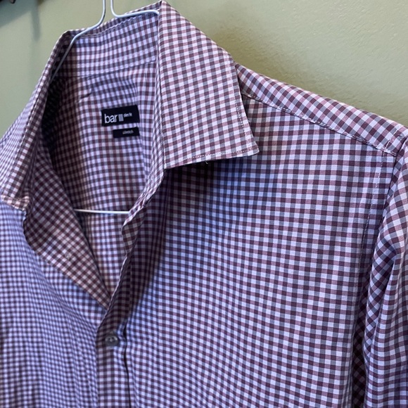 Bar III | Shirts | Mens Bar Iii Slim Fit Stretch Button Down Shirt Size ...